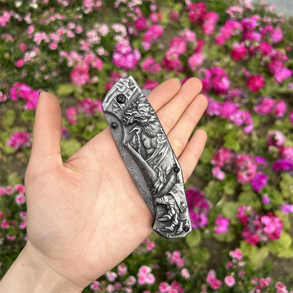 Werewolf Folding Knife – Leones Marvelous Items