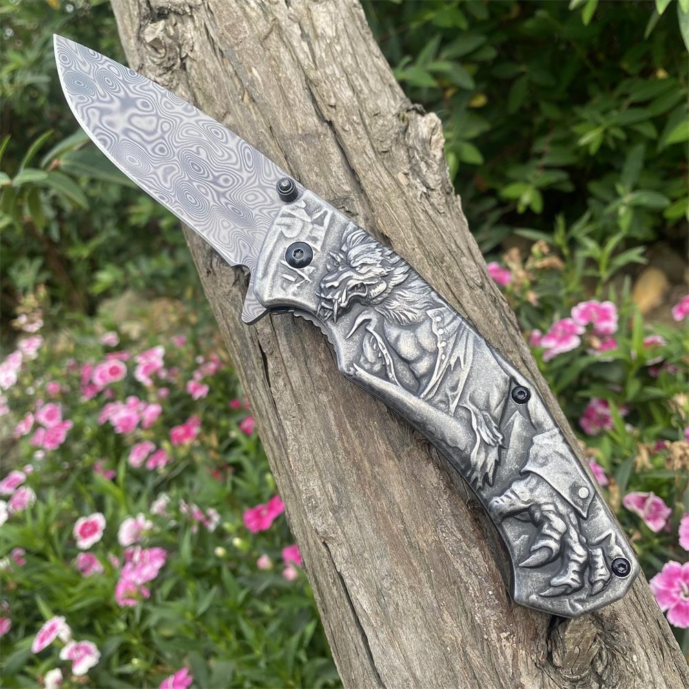 Werewolf Folding Knife – Leones Marvelous Items