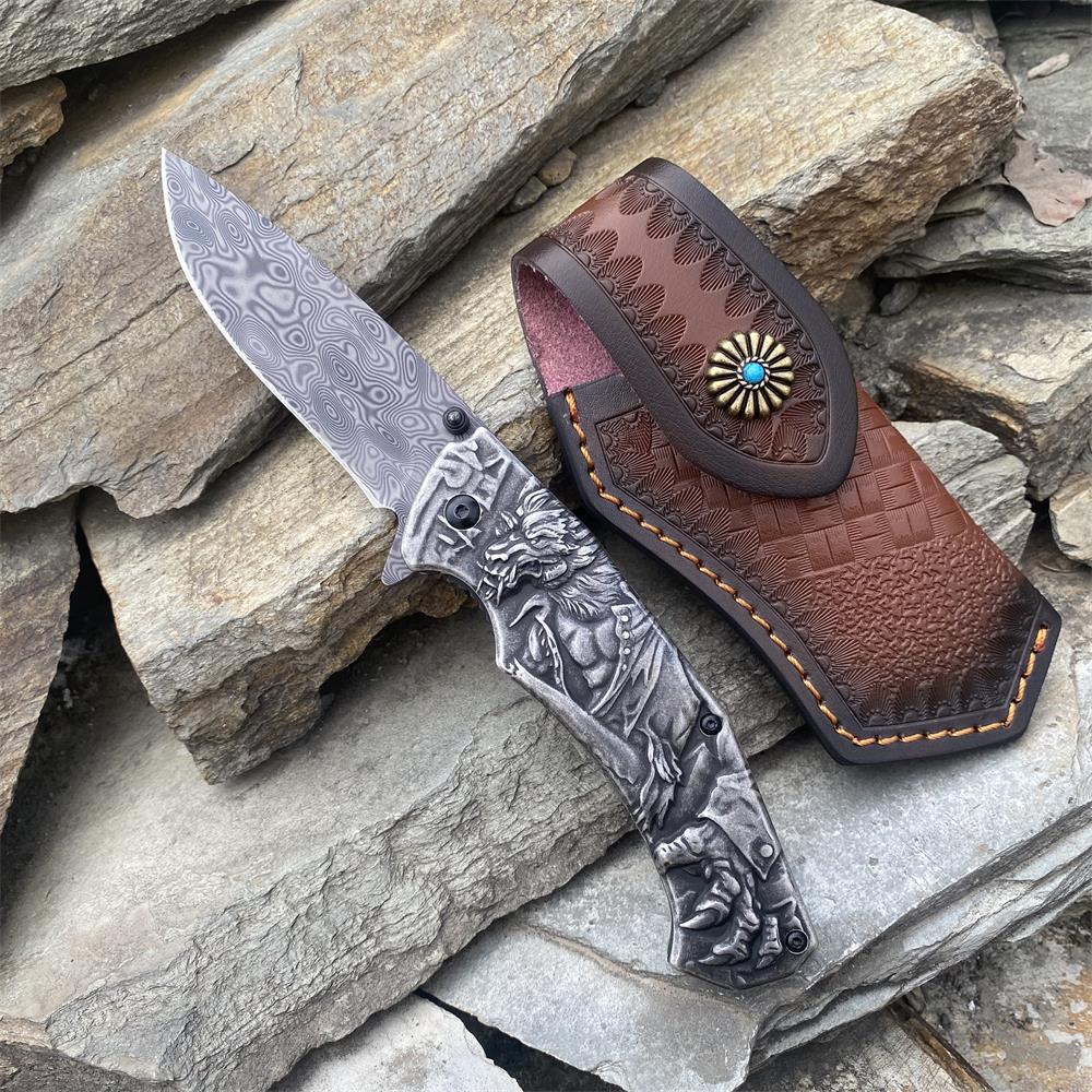 Werewolf Folding Knife – Leones Marvelous Items